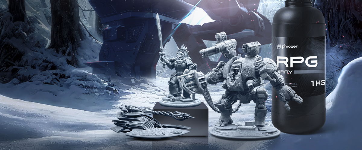 Best Resin for Miniatures: Phrozen RPG Resin for Durable & Detailed ...